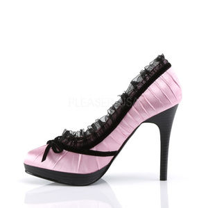 Shoes | Platform Satin Velvet Pin Up High Heel Shoes | Poshmark